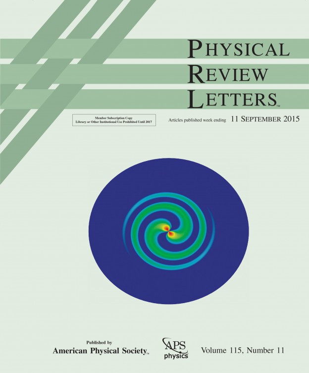 UNL | Physical Review Letters, 11 September 2015 | Office of Research ...