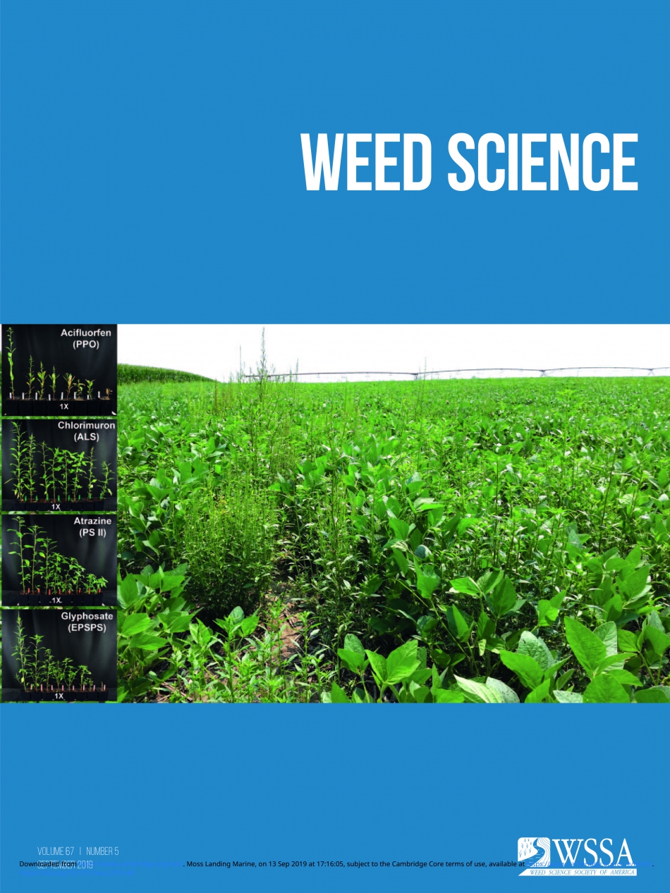 UNL | Weed Science September 2019 | Office of Research & Economic ...