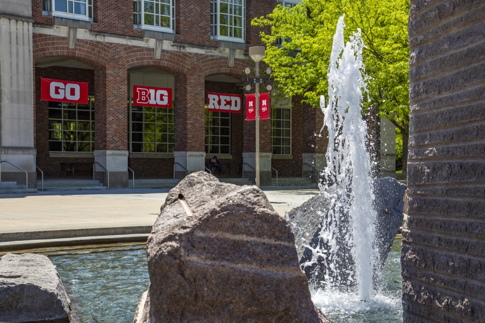 UNL | city campus union fountain | Office of Research & Economic ...